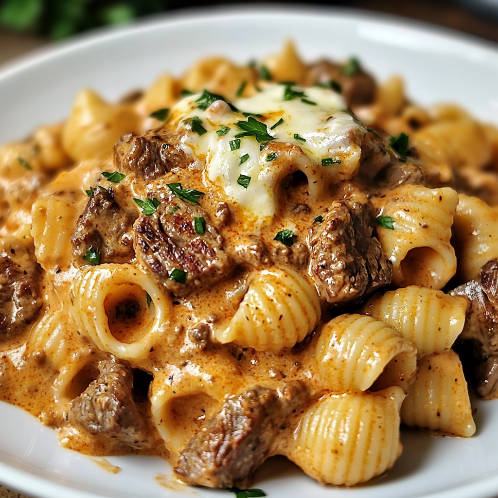 Creamy Paprika Steak Shells – Ultimate 1-Pot Comfort Dinner