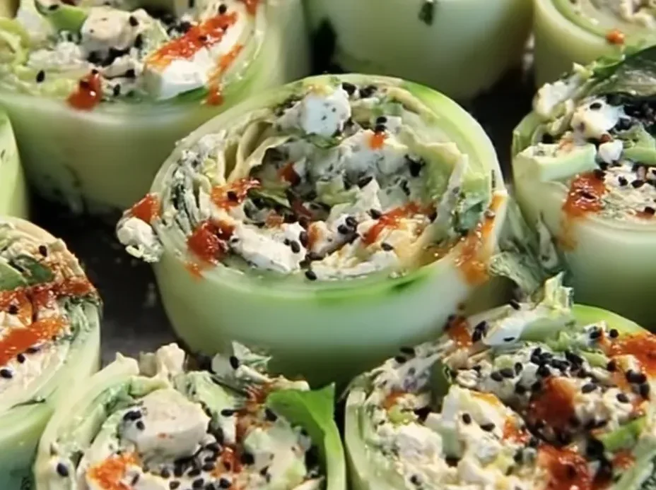 Cool Cucumber Chicken Rolls – Easy High-Protein Snack