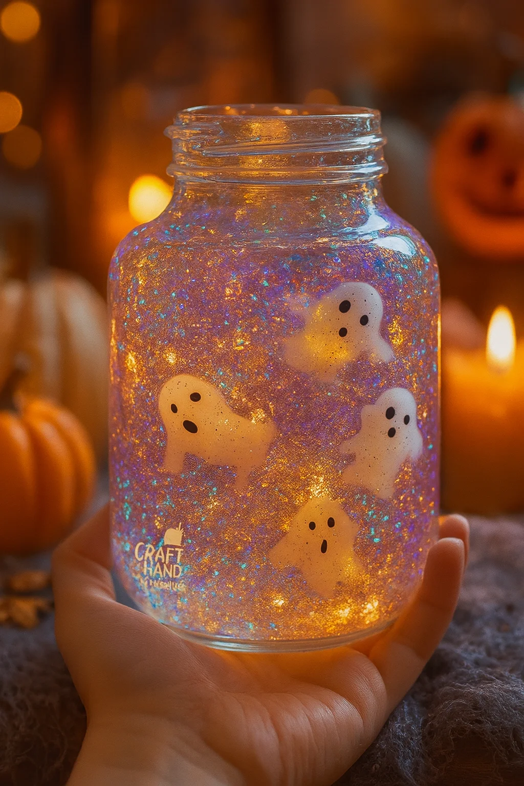How to Make a Floating Ghost Sensory Jar at Home for Halloween 2025 - Sanji Cuisine