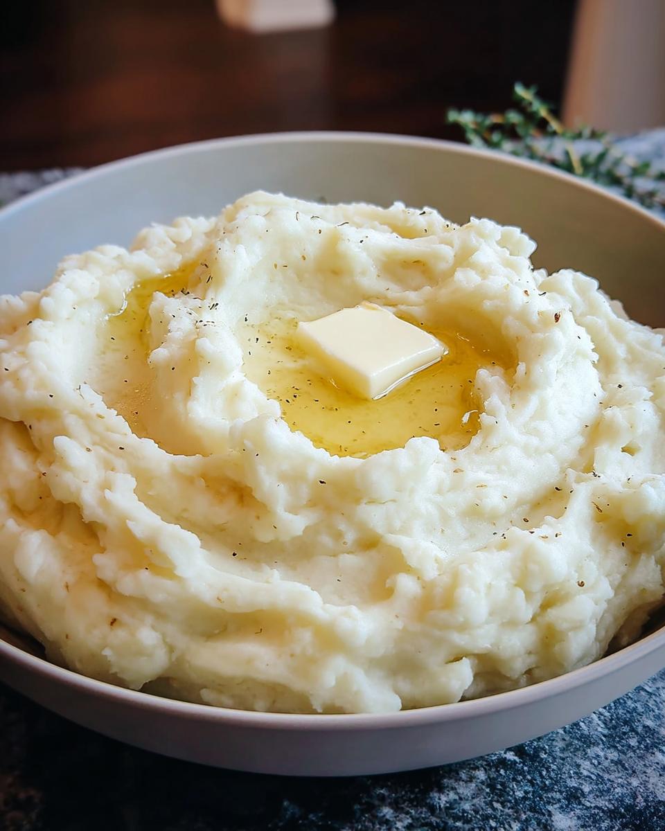 Irresistible Classic Mashed Potatoes with Butter & Cream Joy - Sanji ...