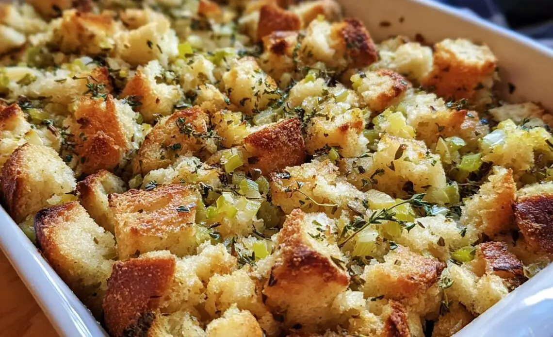 Classic Stuffing Recipe: Mom’s Secret to Holiday Bliss - Sanji Cuisine