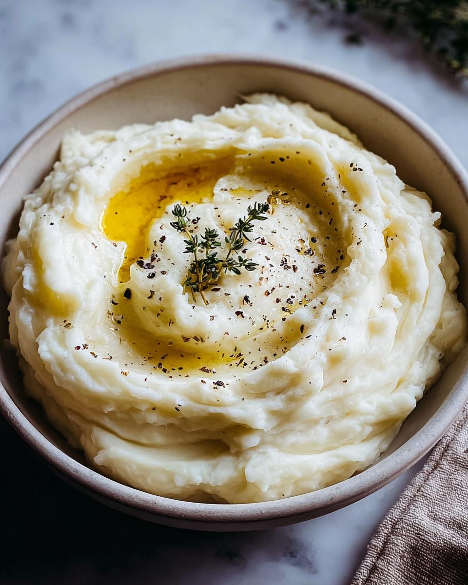 Creamy Garlic Mashed Potatoes (Dairy-Free) Recipe to Savor - Sanji Cuisine