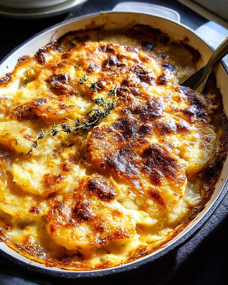 Indulge in French Onion Scalloped Potatoes Delight Today - Sanji Cuisine