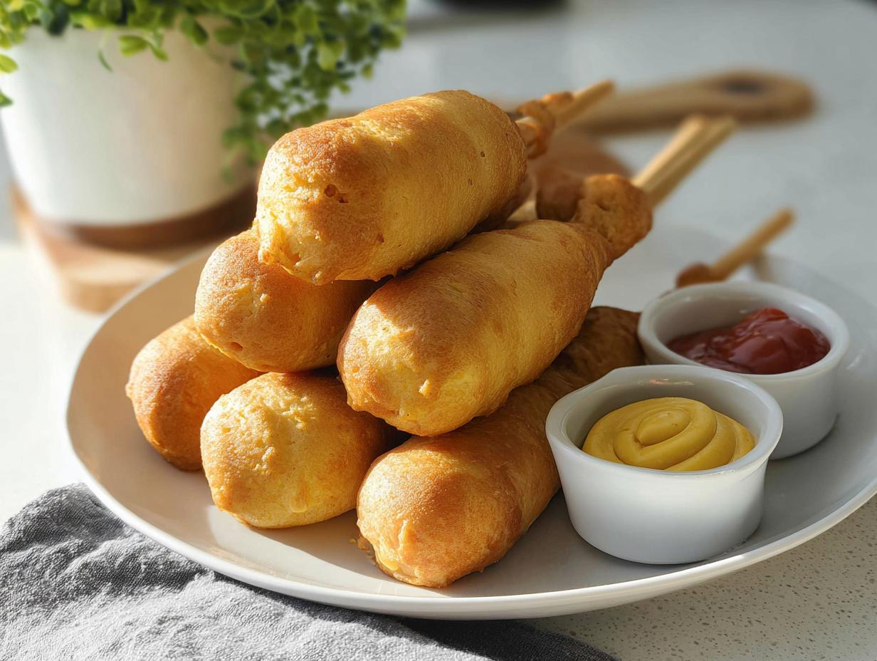 Mummy Corn Dogs in the Oven (Fair‑Style at Home) Delight - Sanji Cuisine