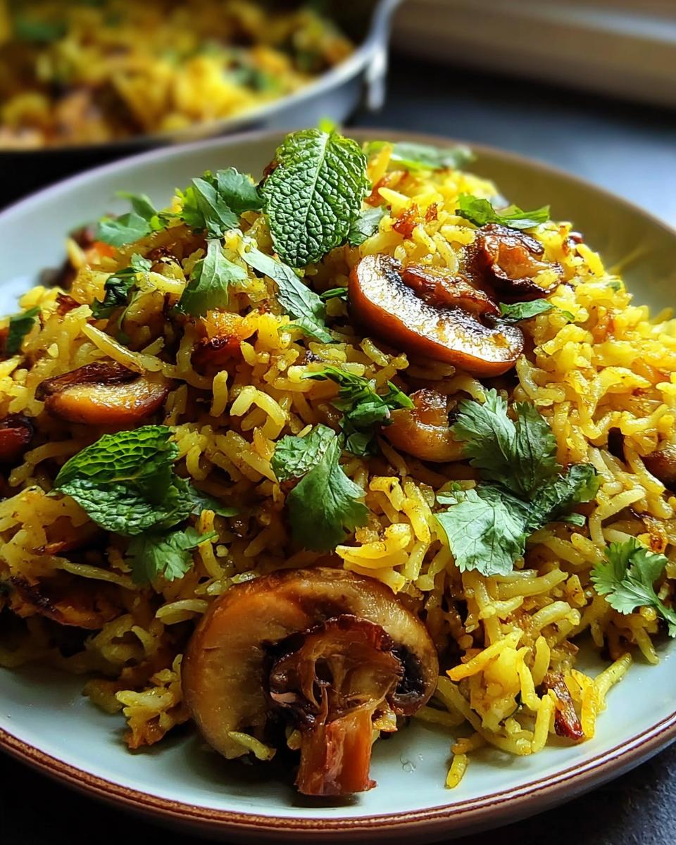 Delicious Mushroom Biryani Recipe for Cozy Nights: 5 Tips - Sanji Cuisine