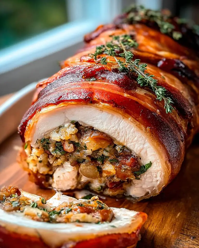 Irresistible Prosciutto Wrapped Stuffed Turkey Recipe to Wow - Sanji ...