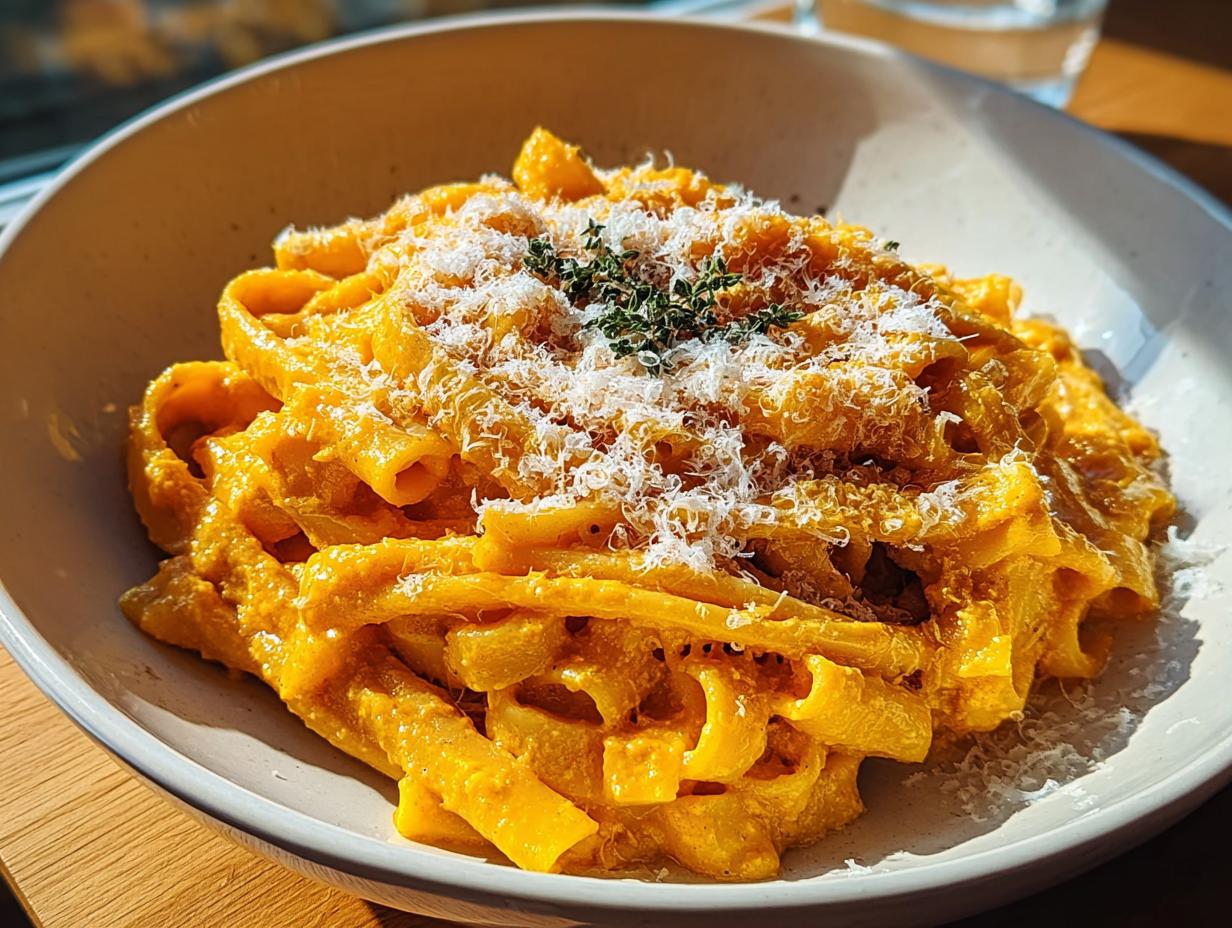 Irresistible Pumpkin Pasta: A Cozy Autumn Delight Awaits - Sanji Cuisine