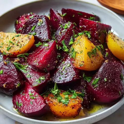 Delicious Roasted Beets with Herbs and Lemon Recipe to Savor - Sanji ...