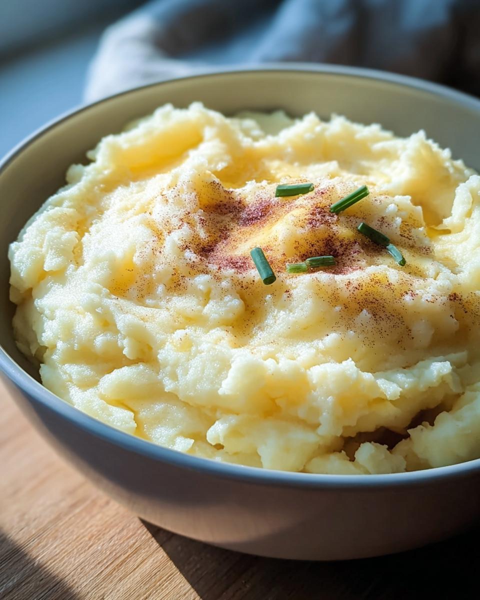 Indulge in Roasted Garlic Goat Cheese Mashed Potatoes Bliss - Sanji Cuisine