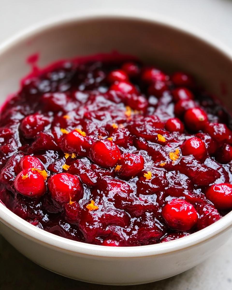 Irresistible Vanilla Bourbon Cranberry Sauce Recipe to Savor - Sanji ...