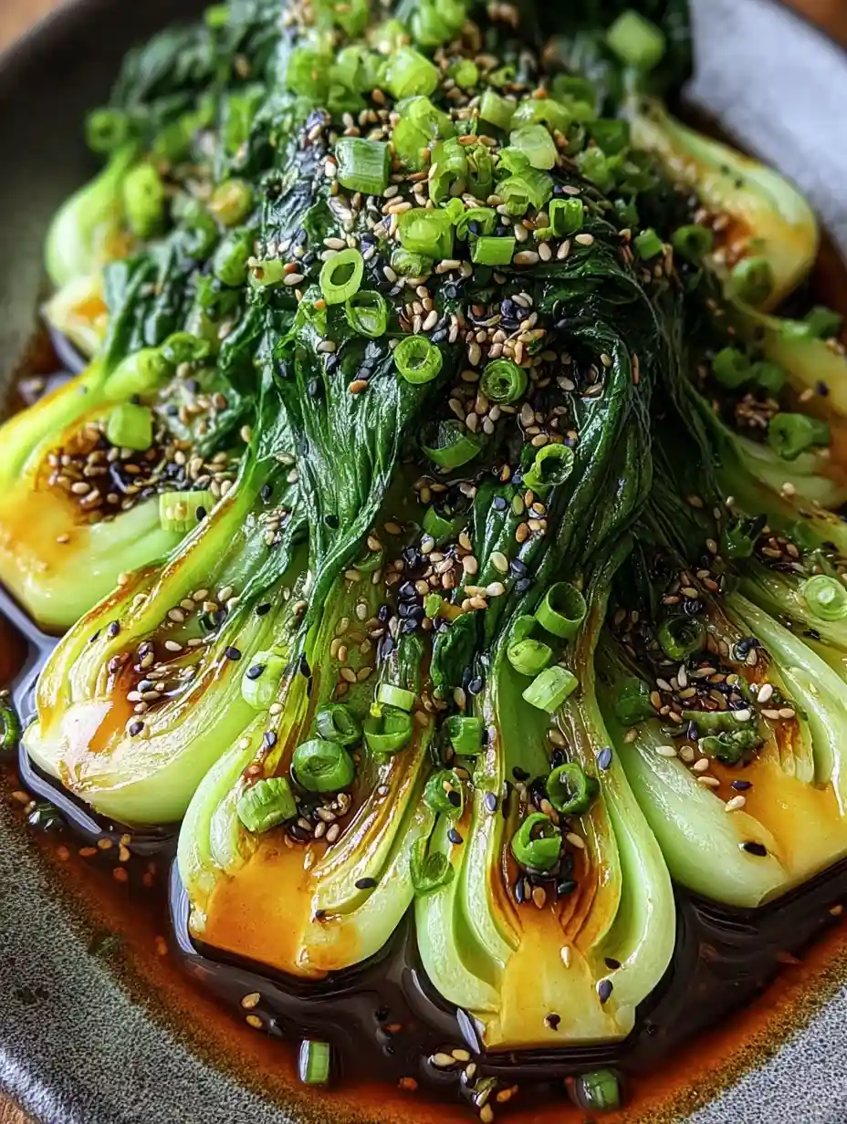 Bok Choy with Garlic Sauce – Easy Stir-Fry Side Dish