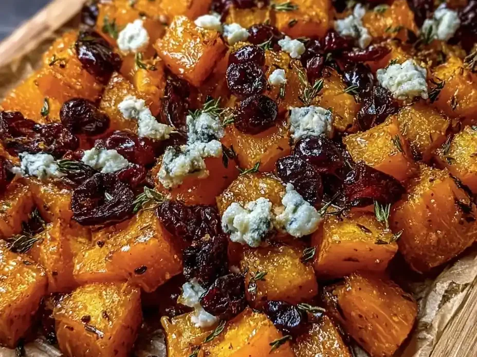 Caramelized Butternut Squash with Gorgonzola Recipe