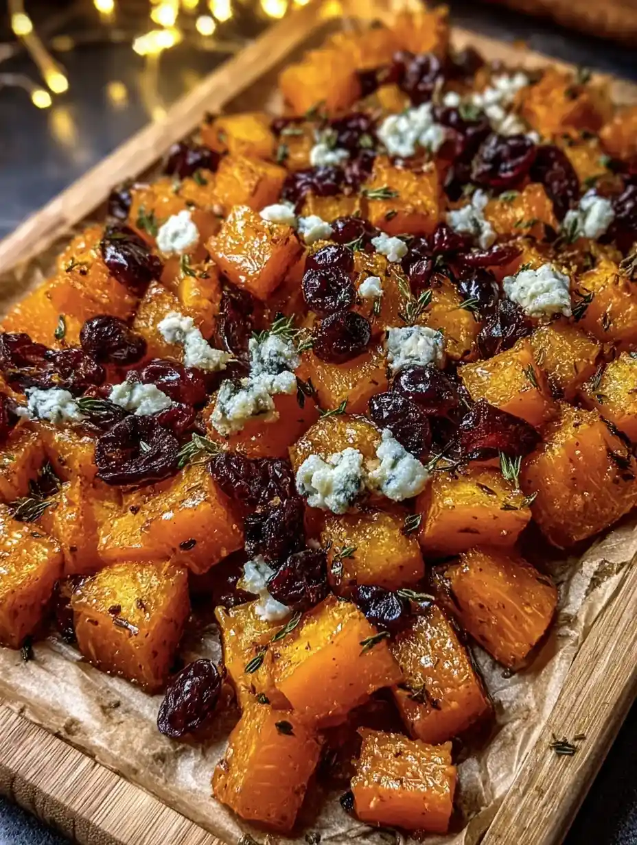 Caramelized Butternut Squash with Gorgonzola Recipe