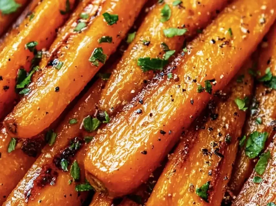 Caramelized Honey Glazed Roasted Carrots Recipe