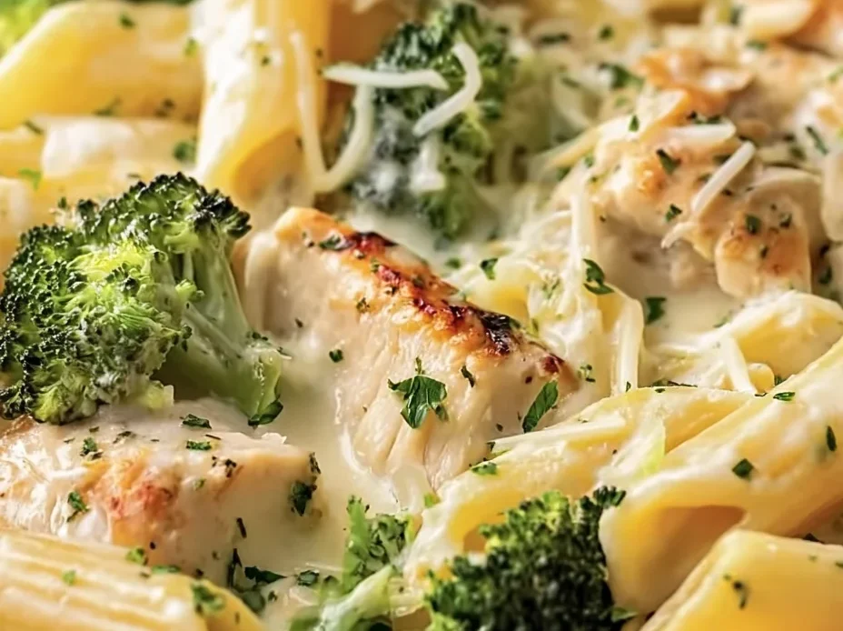 Cheesy Chicken and Broccoli Pasta Bake | Easy Comfort Food