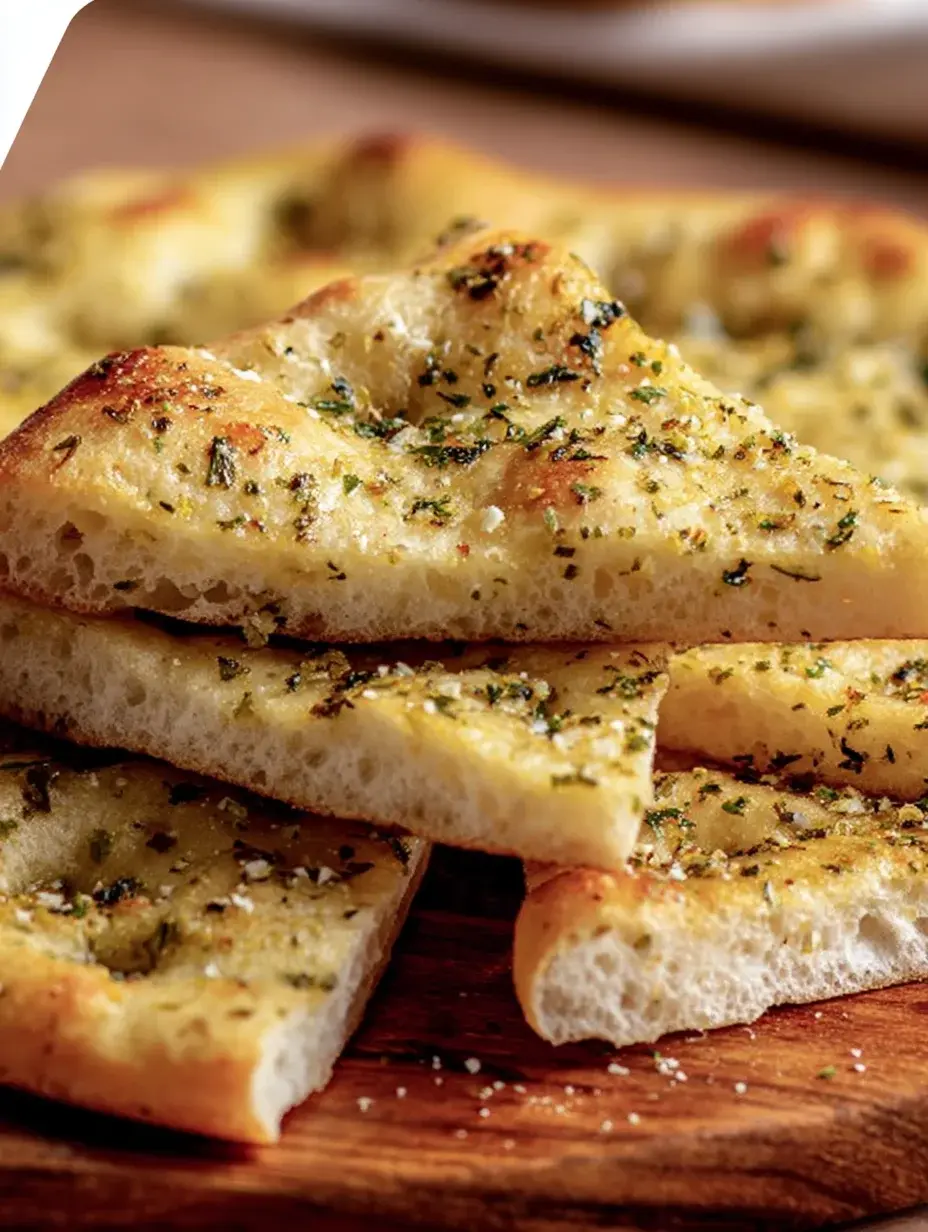 Cottage Cheese Garlic Flatbread – Easy High-Protein Recipe