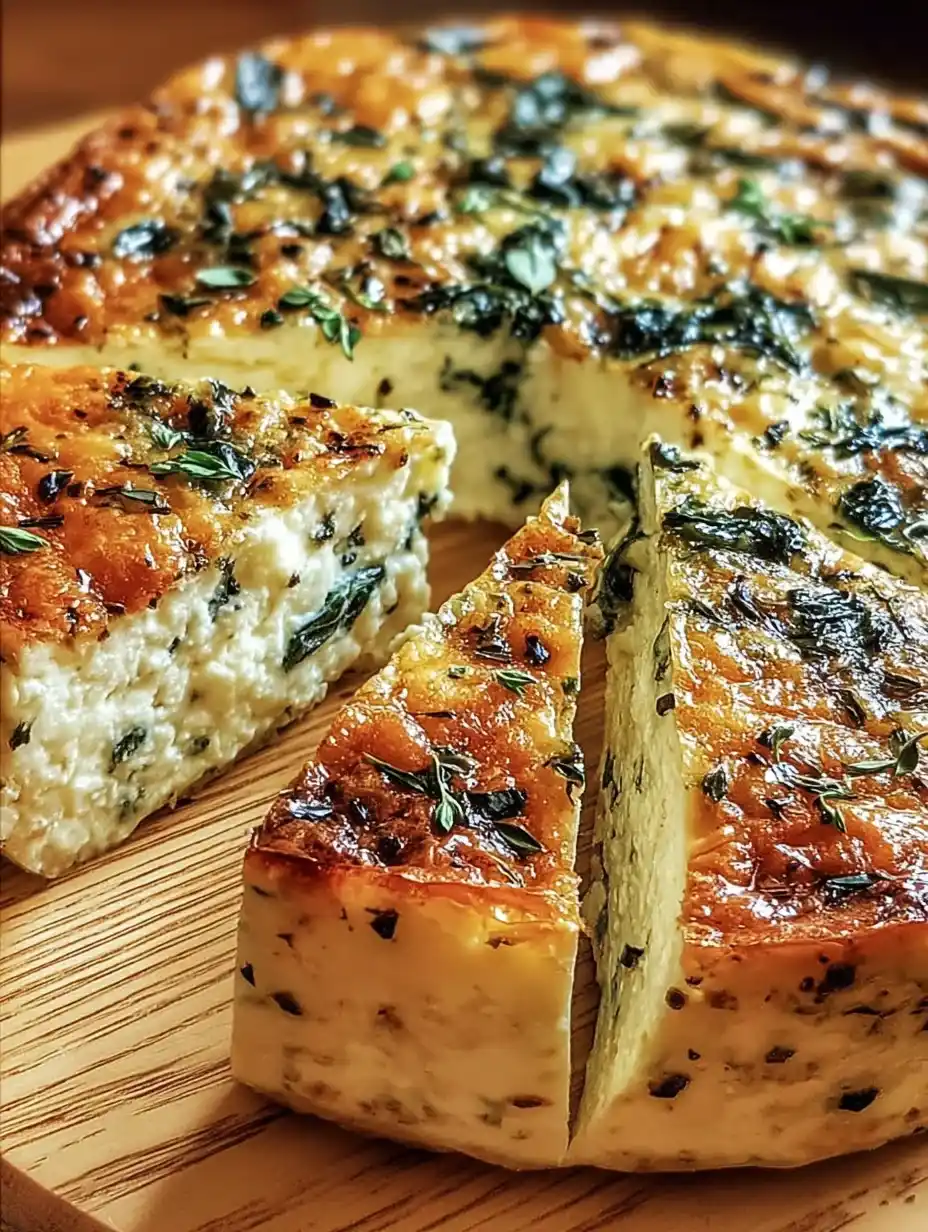 Cottage Cheese and Spinach Crustless Quiche – Easy, High-Protein Recipe