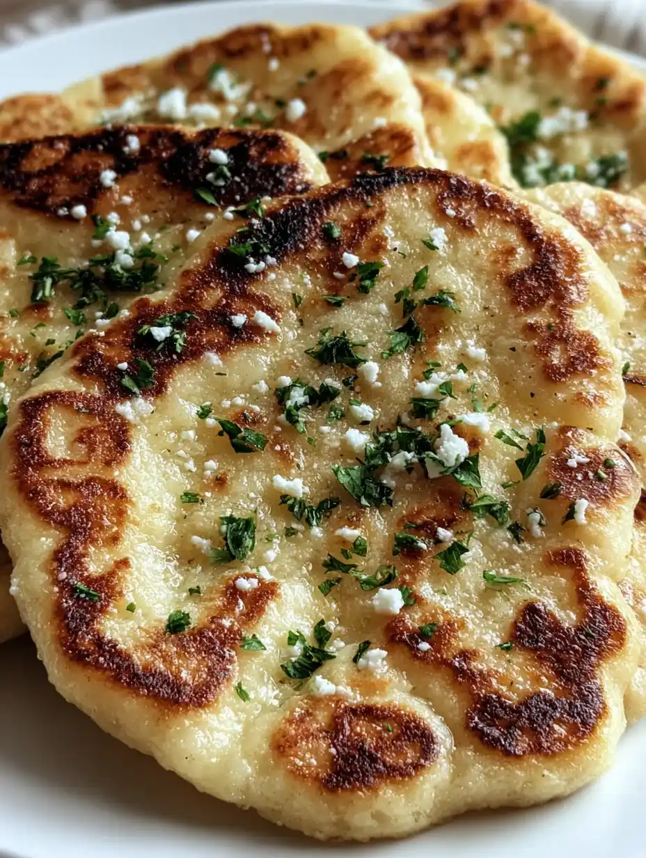 Garlic Parmesan Cottage Cheese Flatbread Recipe | High-Protein & Easy