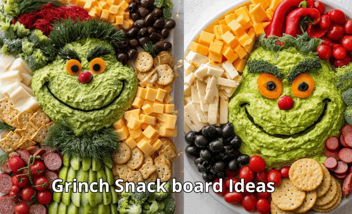 Grinch Snack Board