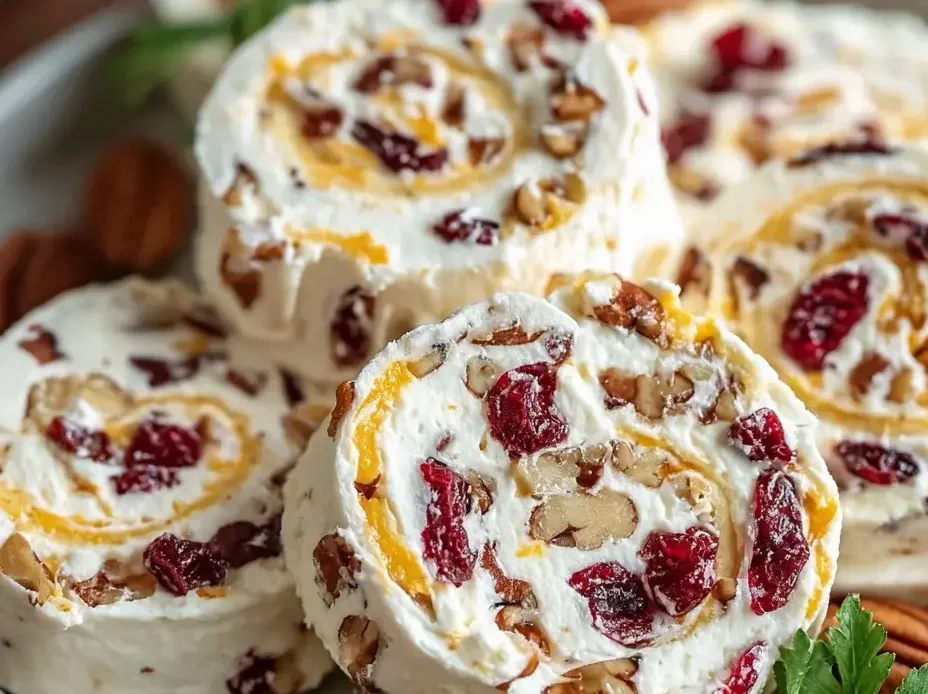 Holiday Cranberry Orange Pinwheel Bites – Easy Festive Appetizer