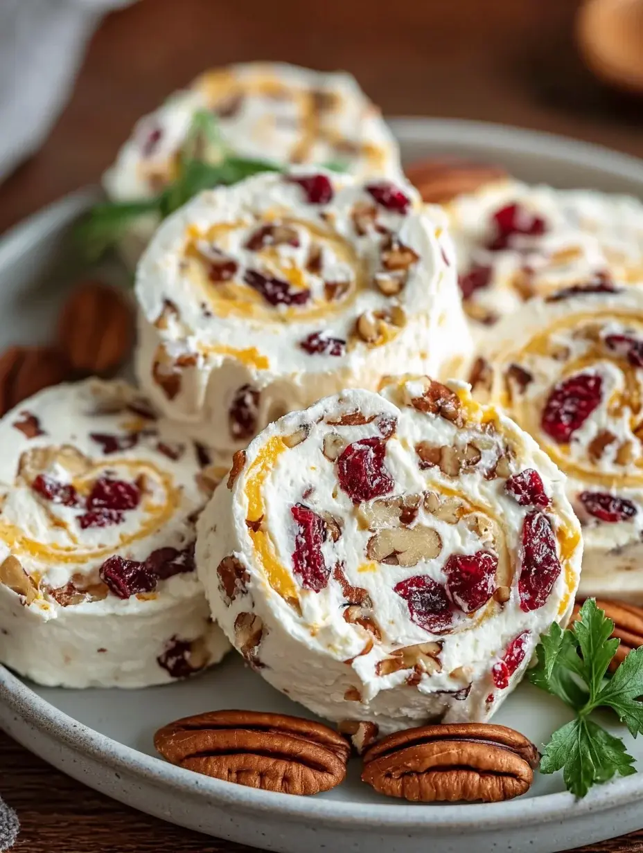 Holiday Cranberry Orange Pinwheel Bites – Easy Festive Appetizer