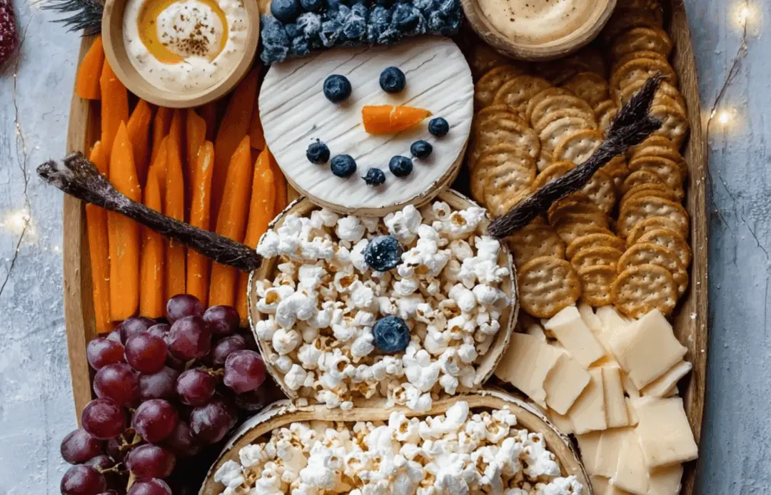 Snowman board idea for Christmas