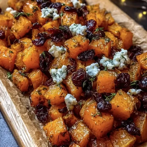Caramelized Butternut Squash with Gorgonzola Recipe
