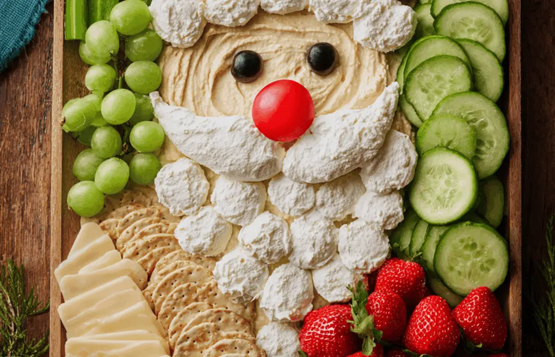 Santa Snack board