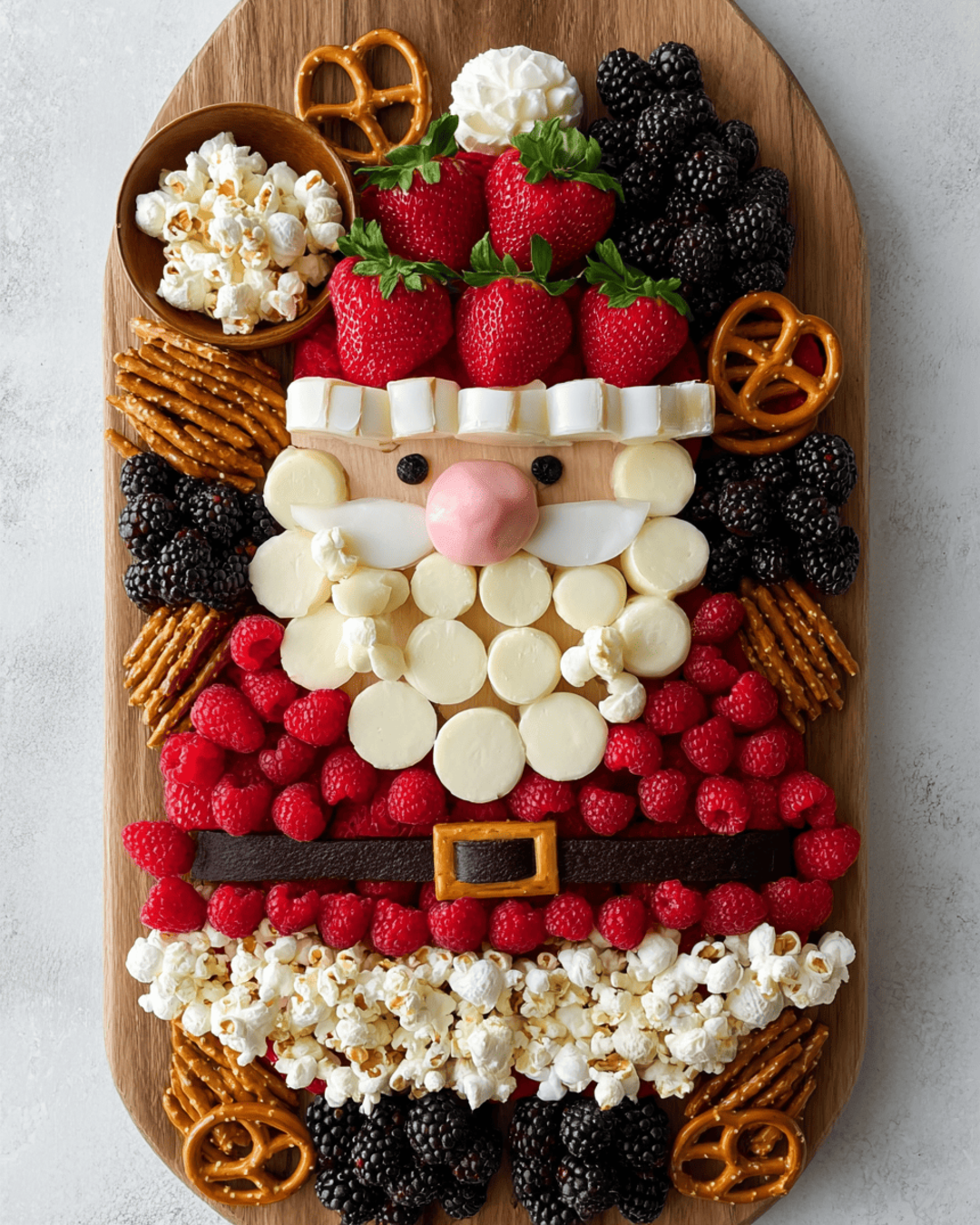 Santa snack Board