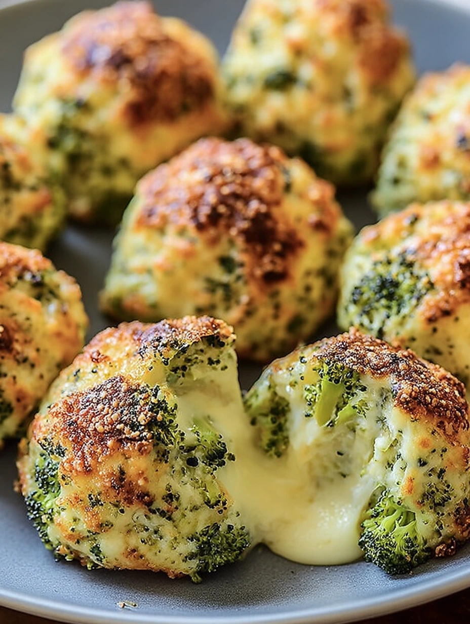 Baked Broccoli Cheese Balls – Easy, Crispy Oven Snack