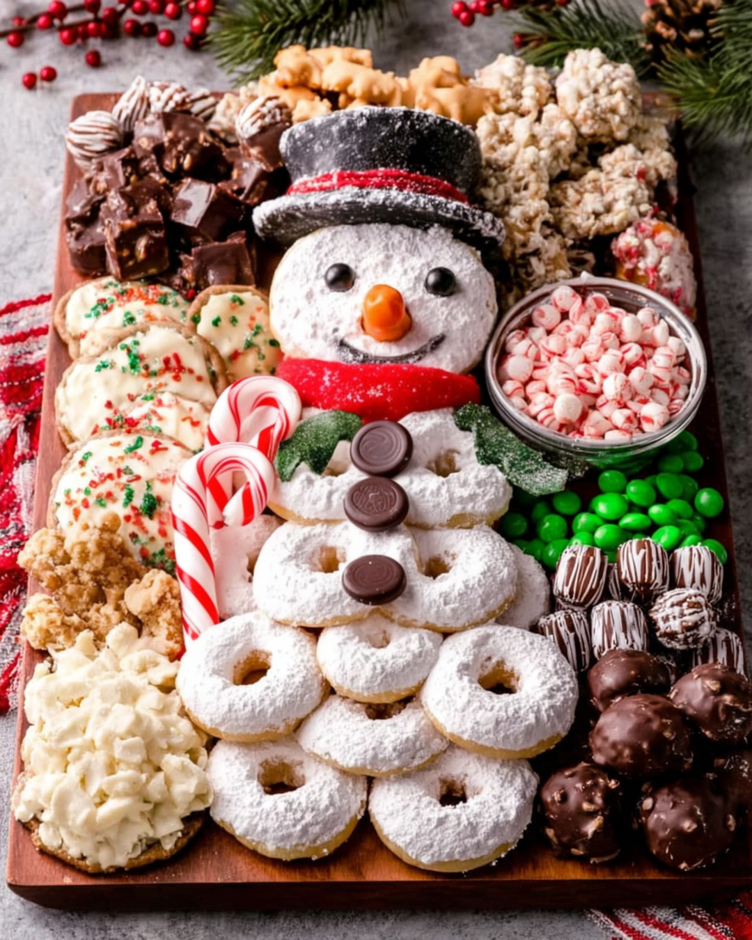 Snowman Dessert Board: A Festive Holiday Showstopper (Dessert Board ...