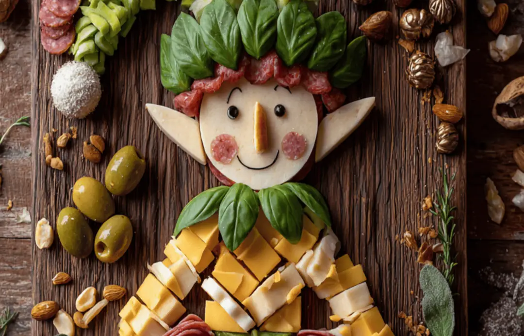 Elf Charcuterie Board