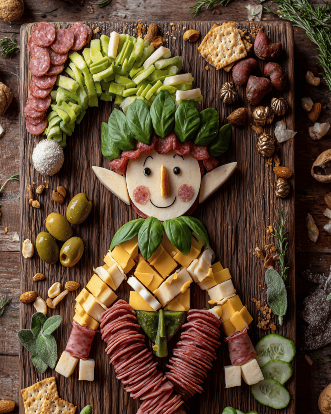 Elf Charcuterie Board
