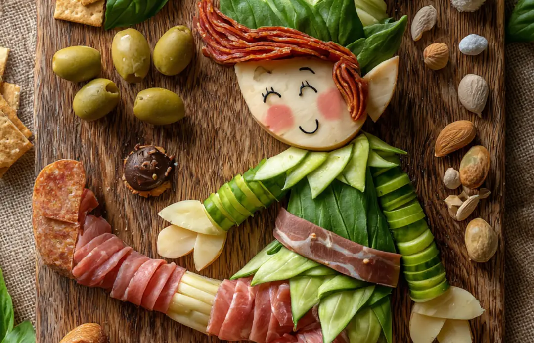 Elf Charcuterie Board