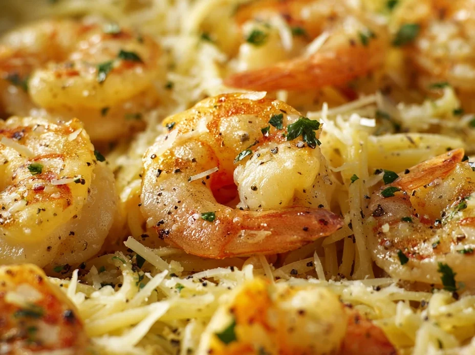 Garlic Parmesan Shrimp Scampi Pasta – Quick & Creamy