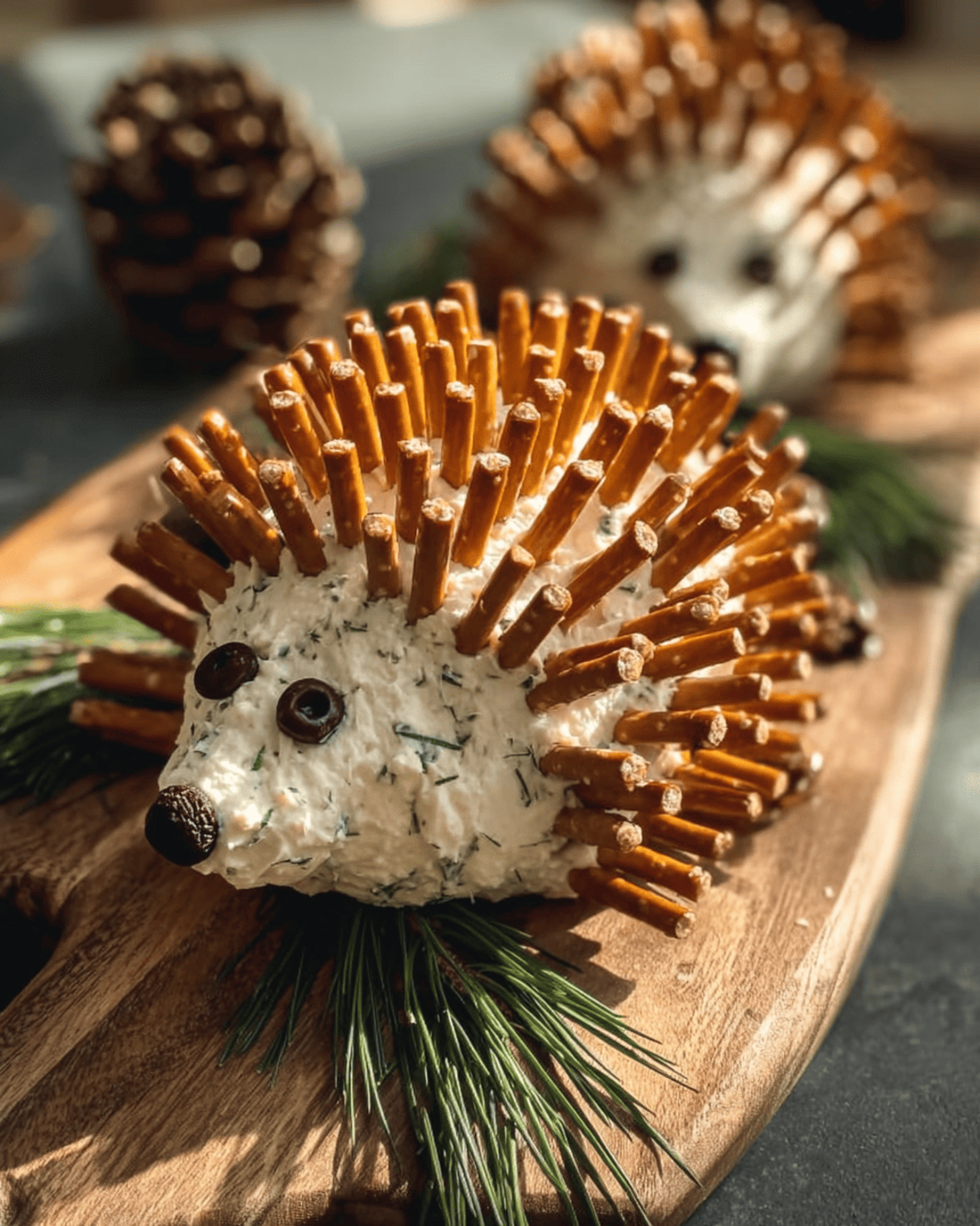 Hedgehog Cheese Ball