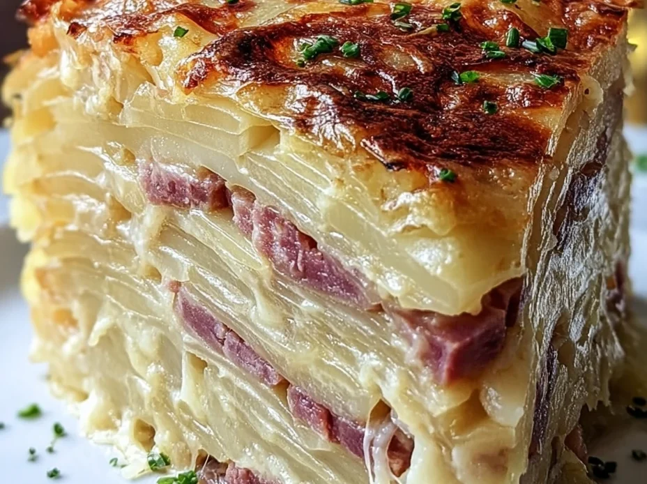 Easy Reuben Bake Recipe – Hot, Cheesy & Crowd-Pleasing