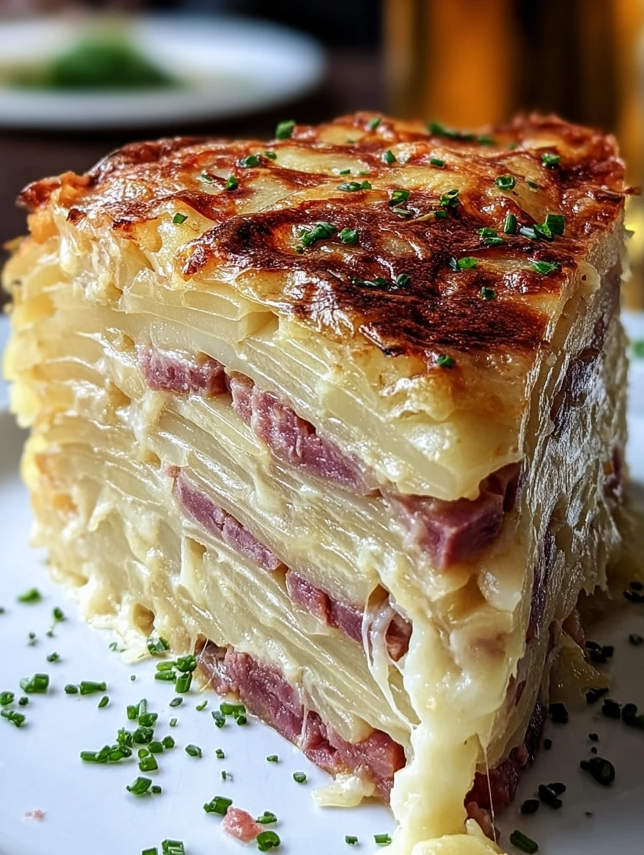 Easy Reuben Bake Recipe – Hot, Cheesy & Crowd-Pleasing