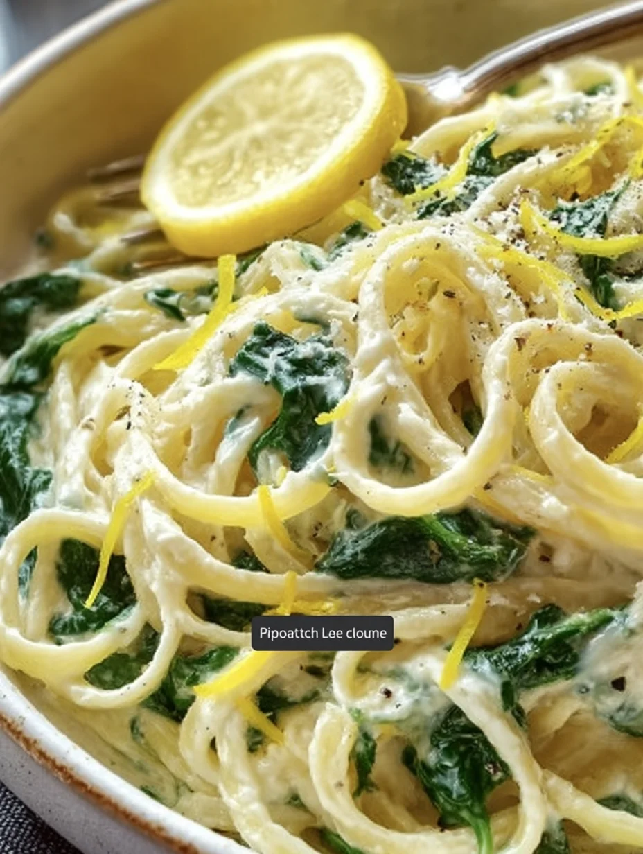 Zesty Lemon Ricotta and Spinach Pasta (20-Minute Recipe)