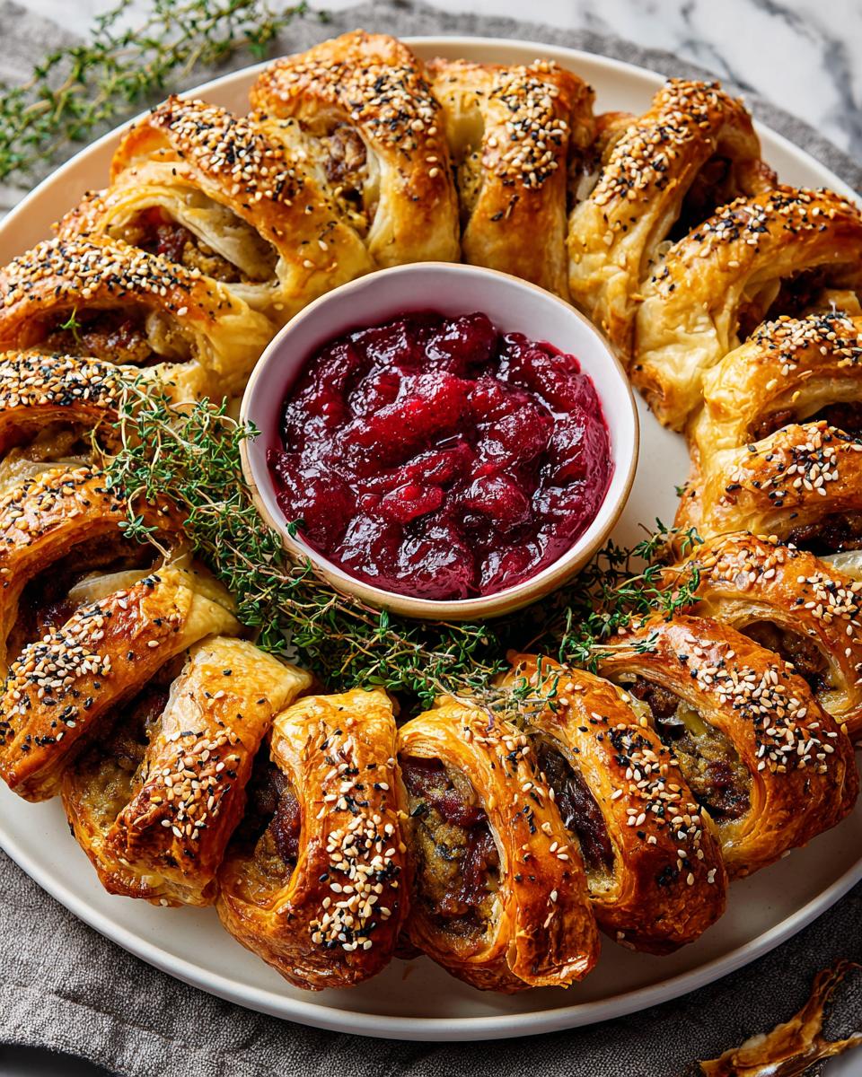 Sausage Roll Wreath: 7 Festive Tips for Holiday Cheer - Sanji Cuisine