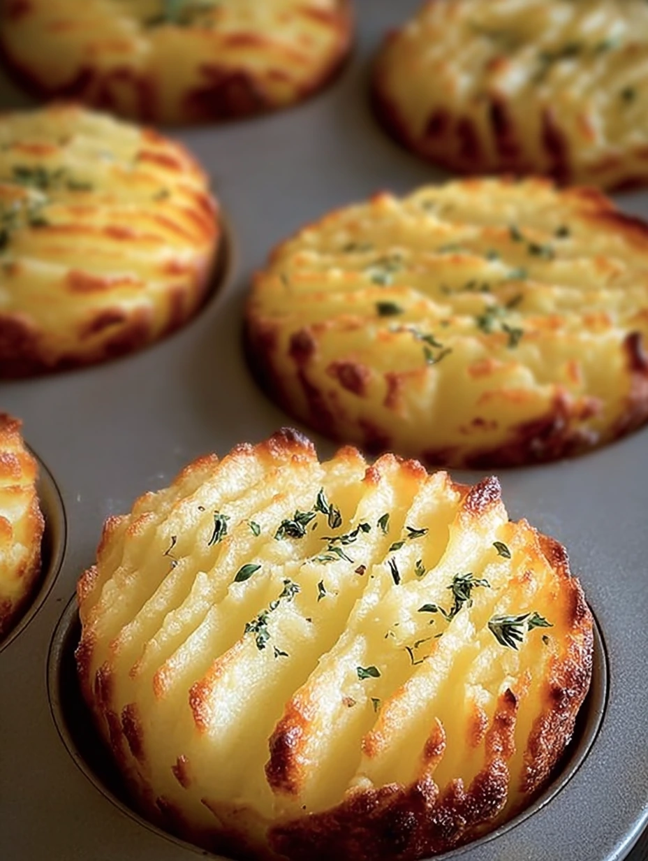 Cheesy Mashed Potato Muffins – Easy Leftover Recipe