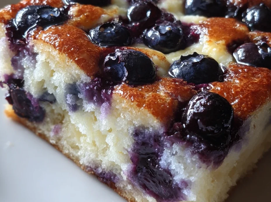 Healthy Blueberry Cottage Cheese Breakfast Bake