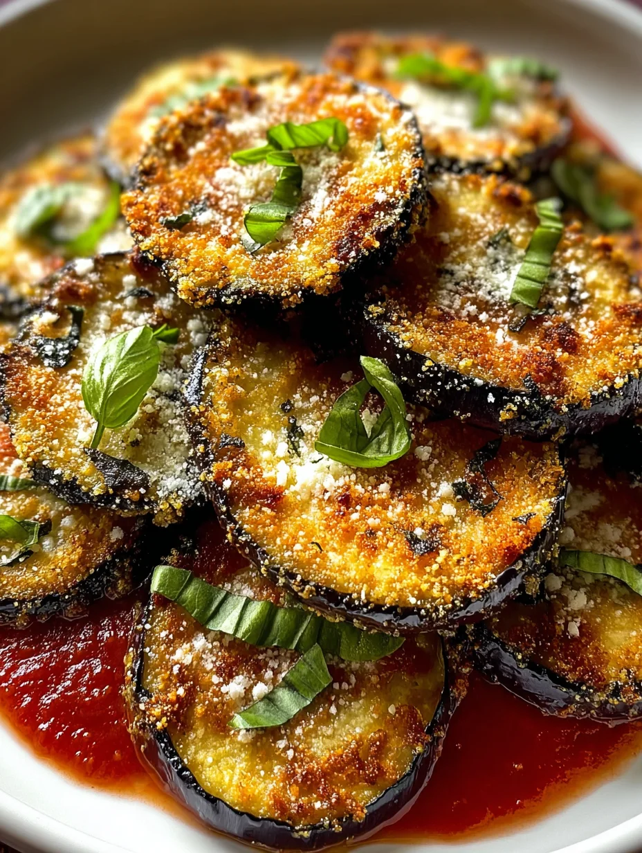 Crispy Baked Italian Eggplant Recipe (No Frying Needed)