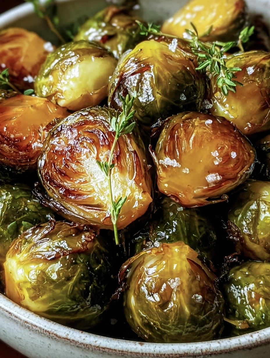 Honey Balsamic Brussels Sprouts Recipe | Roasted & Crispy