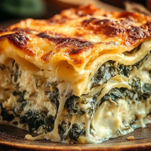 Cheesy Italian Spinach Bake – Easy, Creamy & Comforting