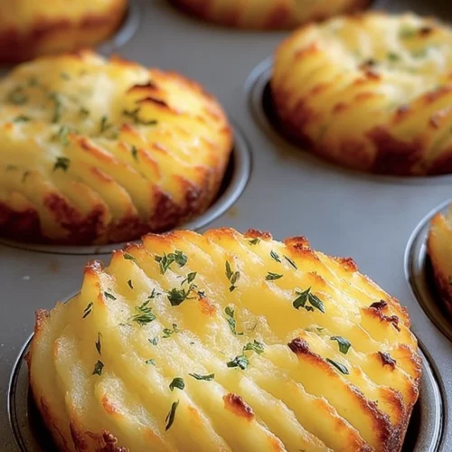 Cheesy Mashed Potato Muffins – Easy Leftover Recipe