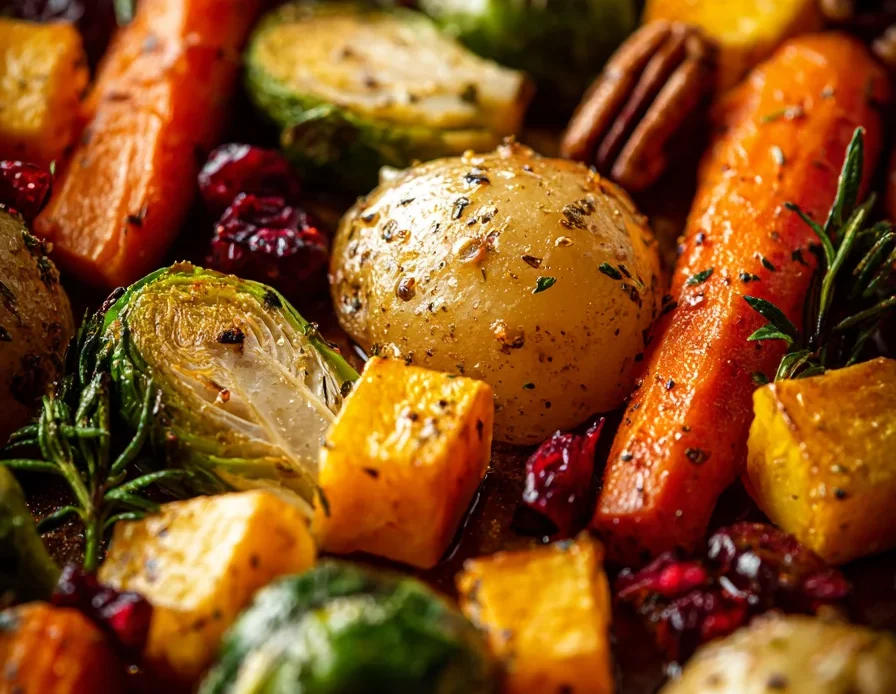 Caramelized Butternut Squash Roasted Vegetables