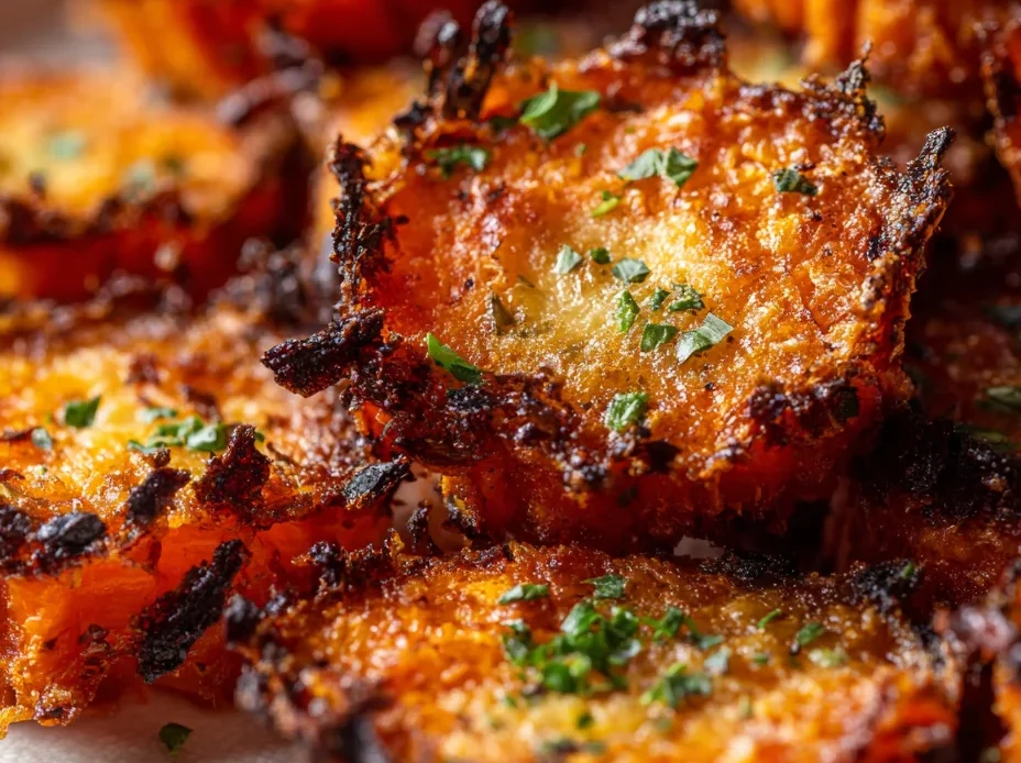 Crispy Smashed Carrot Bites – Easy Roasted Veggie Side